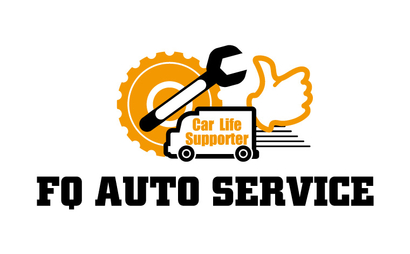 静岡県 FQ AUTO SERVISE様 ロゴ実績 - ロゴ作成のLOGO市
