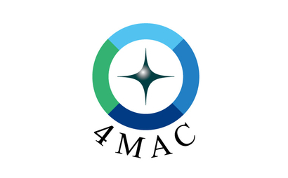 熊本県 4MAC様 ロゴ実績 - ロゴ作成のLOGO市